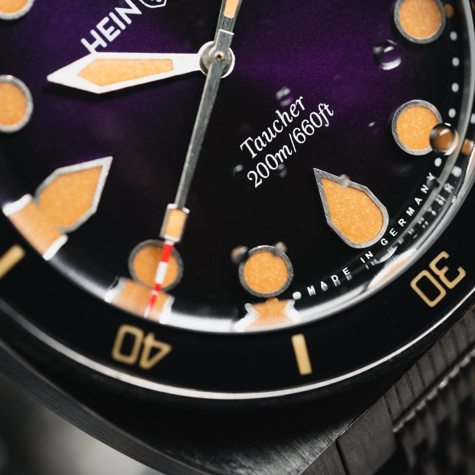 Taucher purple - HEINRICH watches